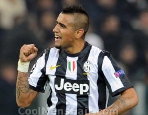 Arturo Vidal Mohawk Haircut – CoolMensHair