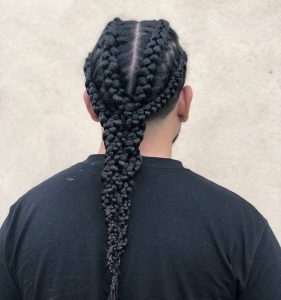 10 Classic Ways Style Single Braids for Men [2025] – Cool Men's Hair